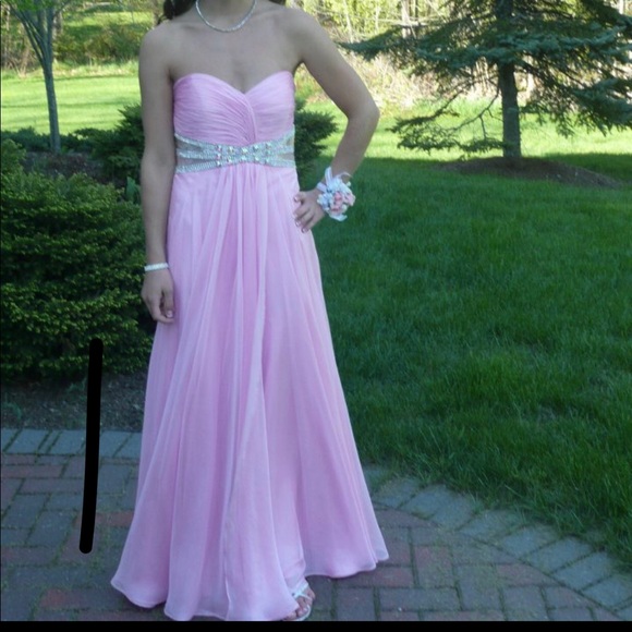 Dresses | Tiffany Light Pink Prom Dress | Poshmark
